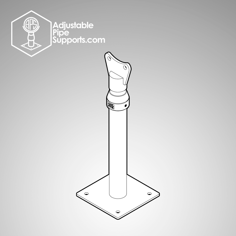 FLANGE SUPPORT – AdjustablePipeSupports.com